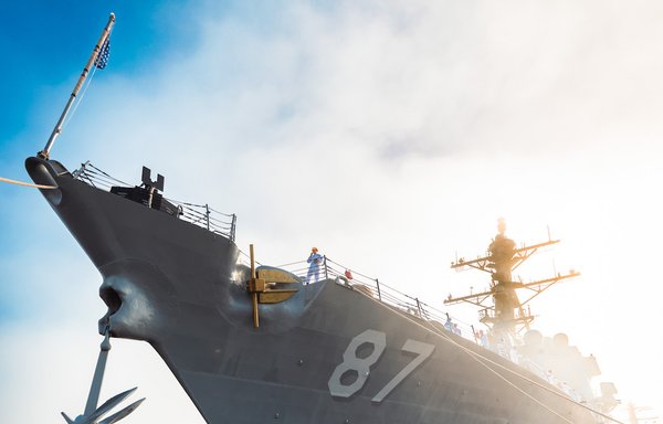 US Navy ships of DESRON-22 enable naval superiority in Middle East