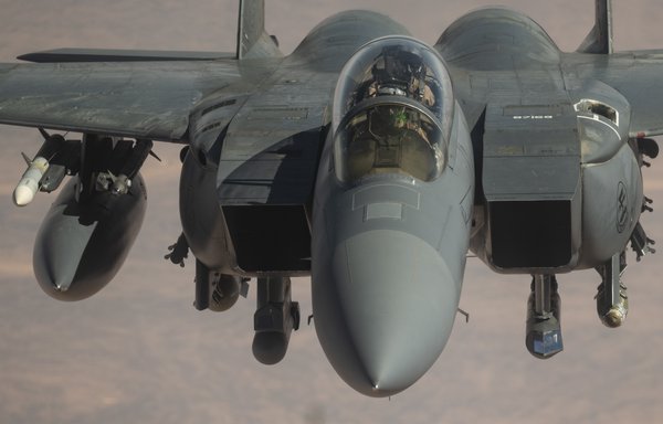 Self-defense ground strikes showcase capabilities of versatile F-15E ...