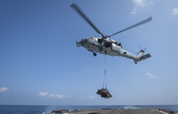 Carl Vinson CSG surface ships leverage heavy firepower, elite rotorcraft